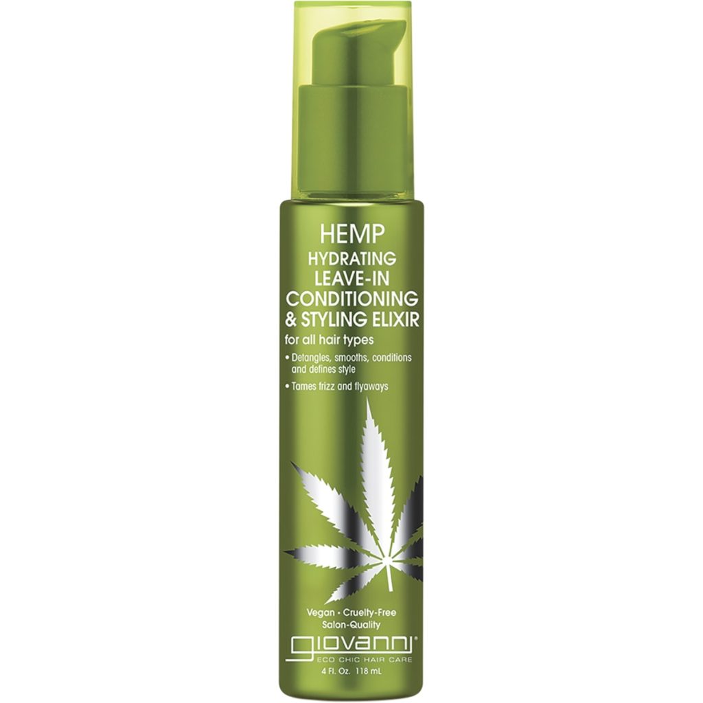 HEMP HYDRATING LEAVE-IN CONDITIONING & STYLING ELIXIR - Giovanni Cosmetics